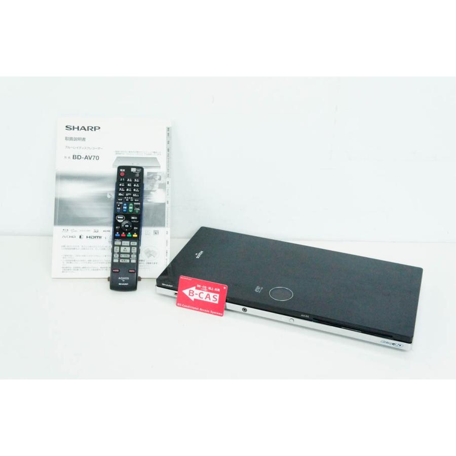 中古 C SHARPシャープ ブルーレイディスクレコーダー AQUOSアクオスブルーレイBD-AV70 : エスネットショップ ヤフー店 - 通販 - Yahoo!ショッピング