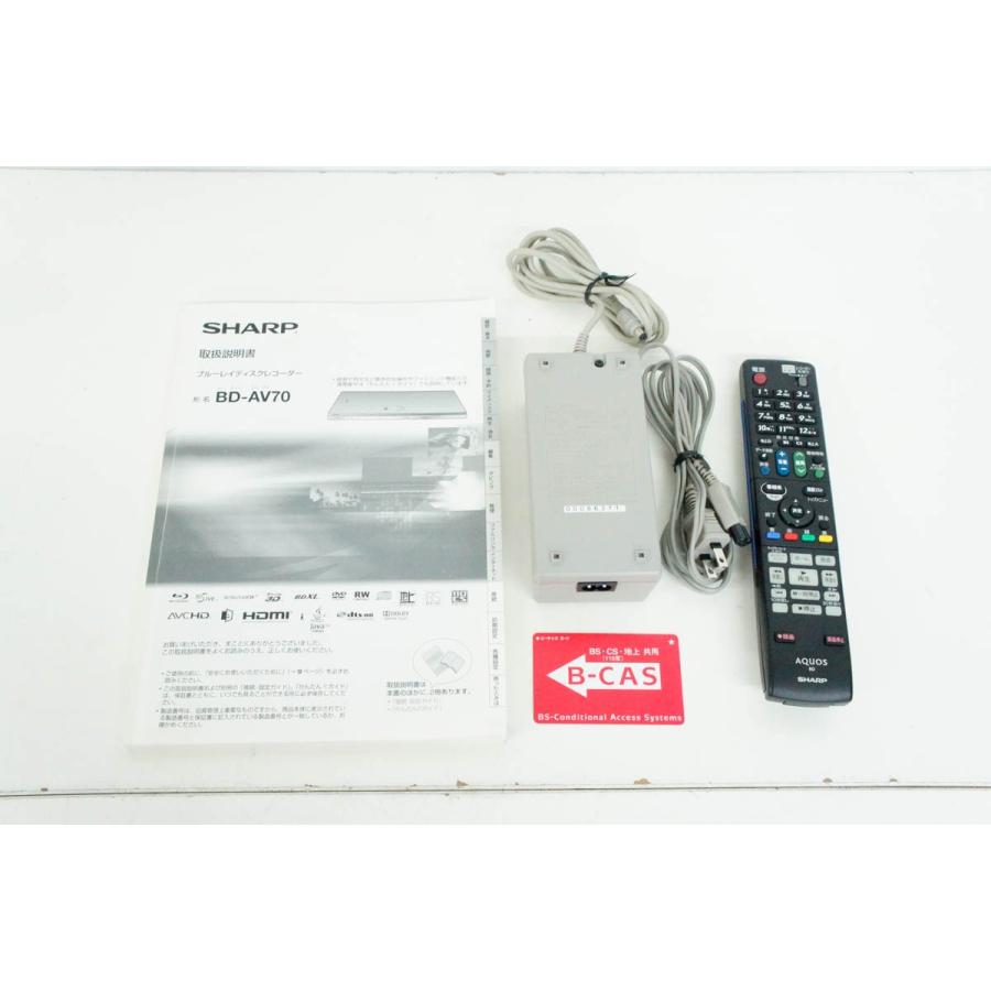 中古 C SHARPシャープ ブルーレイディスクレコーダー AQUOSアクオスブルーレイBD-AV70 : エスネットショップ ヤフー店 - 通販 - Yahoo!ショッピング