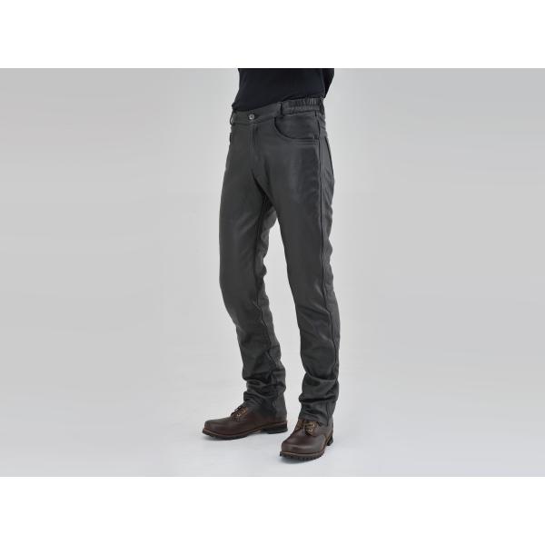 DAYTONA（バイク用品） 17823 DAYTONA デイトナ DL-005 レザーパンツ ブラック サイズ36 : グリーンテック ...