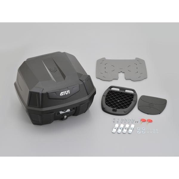 DAYTONA（バイク用品） 22124 DAYTONA デイトナ GIVI B42N-ADV 未塗装ブラック（ブラックパネル）42L ...