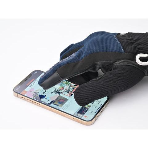 DAYTONA（バイク用品） 37368 DAYTONA デイトナ DG-005 ソフトフィットレザーウインターグローブ ネイビー Mサイズ ...