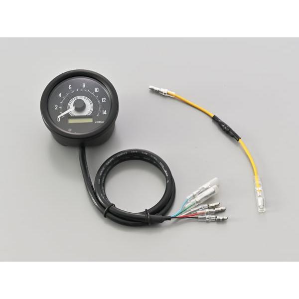 DAYTONA（バイク用品） 44204 DAYTONA デイトナ VELONA 電気式タコメーターφ60 15000rpm ブラックボディ ...
