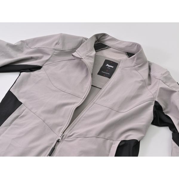 46672 DAYTONA デイトナ DJ-008 クイックドライジャケット グレー Sサイズ :46672:グリーンテックYahoo ...