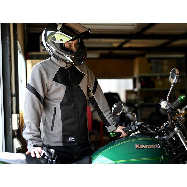 DAYTONA（バイク用品） 46915 DAYTONA デイトナ DJ-011 フルメッシュジャケット ブラック/グレー 2XLサイズ : グリーンテックYahoo!ショッピング店 - 通販 ...