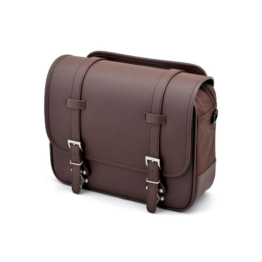 DAYTONA（バイク用品） 48392 DAYTONA デイトナ DHS-54 サドルバッグ ブラウン 12L : グリーンテックYahoo!ショッピング店 - 通販 - Yahoo!ショッピング