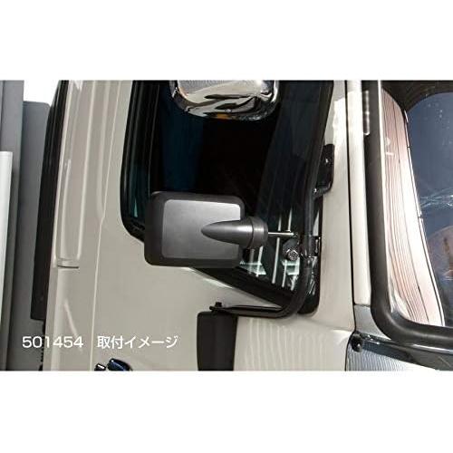 501454 ジェットイノウエ バックショットミラー Ver.2S ブラック 角型 平面ミラー ロングステー JETINOUE : 501454 : グリーンテックYahoo!ショッピング店 ...