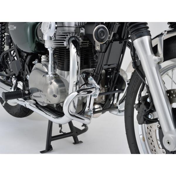 DAYTONA（バイク用品） 92570 DAYTONA デイトナ パイプエンジンガード クロームメッキ W800/STREET/CAFE ...