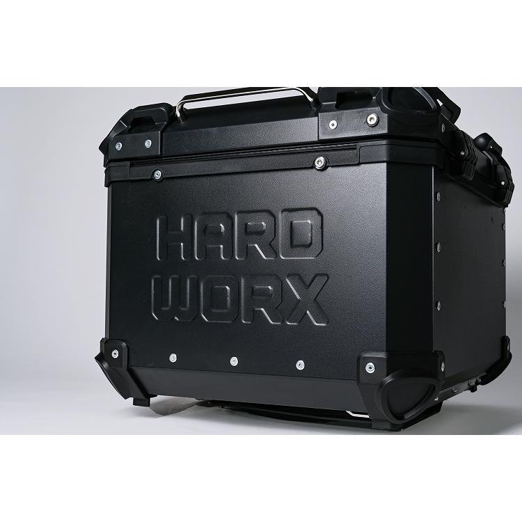 RIDEZ HARD WORX ハードワークス アルミトップケース HXNE45B BLACK 45L ブラック : グリーンテックYahoo ...