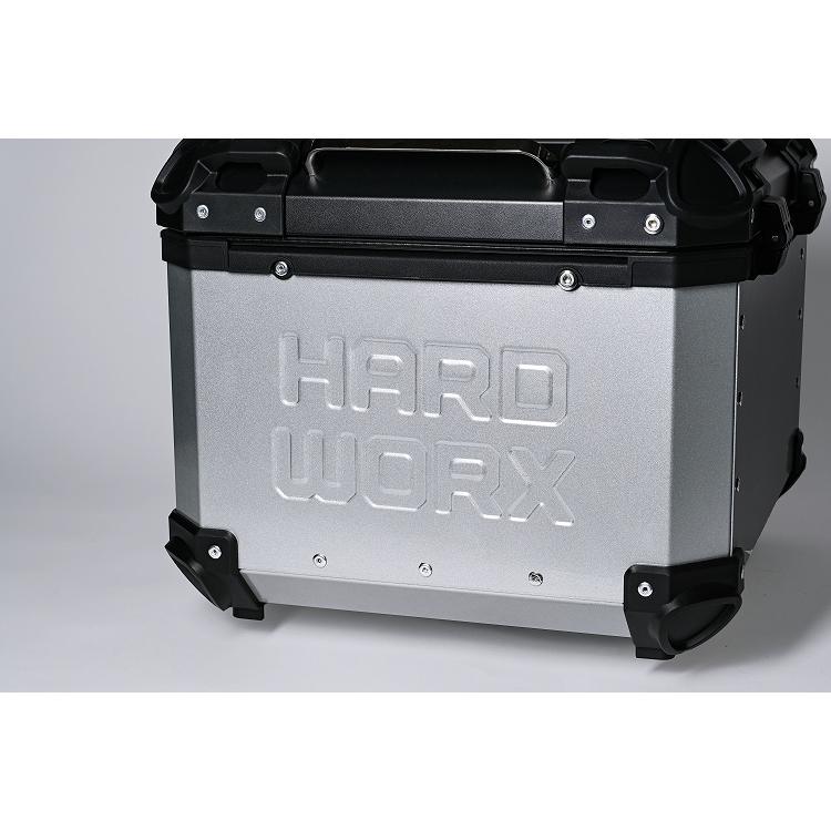 RIDEZ HARD WORX ハードワークス アルミトップケース HXNE55S 55L シルバー : グリーンテックYahoo ...
