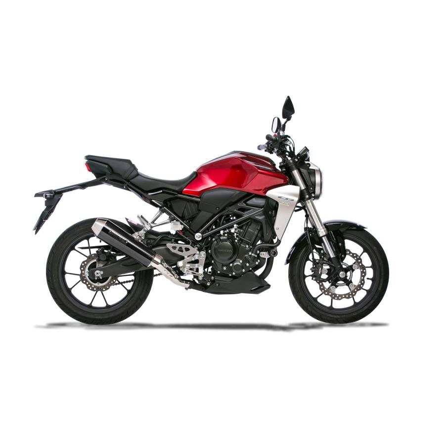 モリワキ MORIWAKI モリワキエンジニアリング/Slip-On Exhaust NEO CLASSIC BP-χ/CB250R(ABS車取付可)/2018-2021[01810 ...