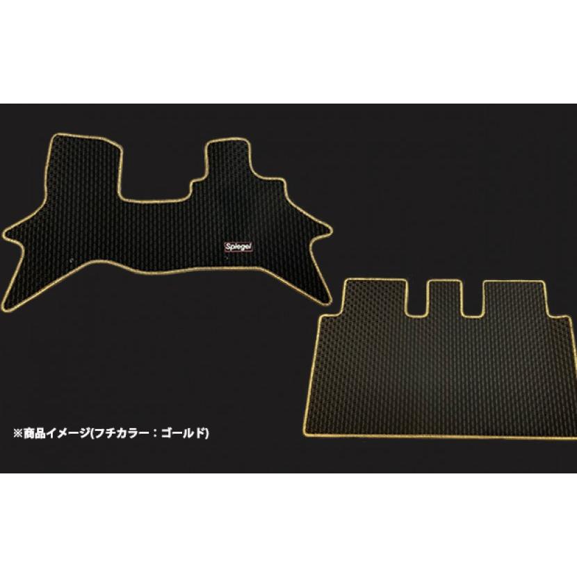 シュピーゲル Spiegel ラバーフロアマット グレー[RBFMSZ097-01-GRA] スズキ エブリイバン DA17V(H27.02〜)(JOIN/JOINターボ)※AT車専用 ...
