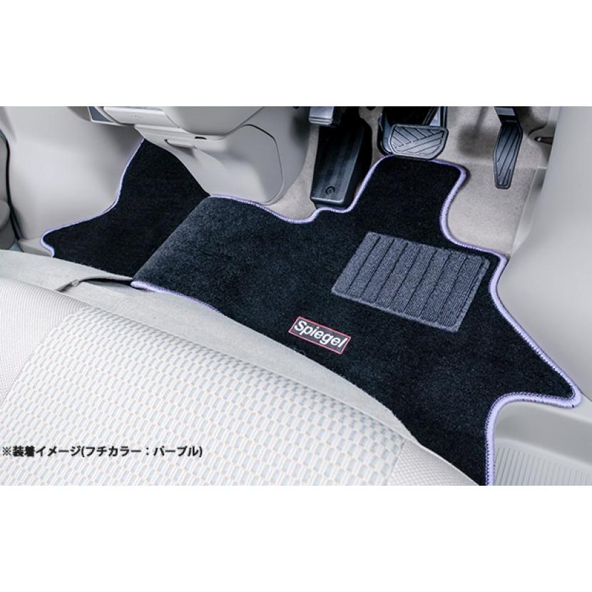 シュピーゲル Spiegel フロアマット グレー[SPFMSZ098-01-GRA] スズキ エブリイバン DA17V(H27.02 ...