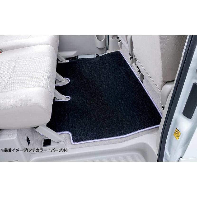 シュピーゲル Spiegel フロアマット ホワイト[SPFMSZ098-01-W] スズキ エブリイバン DA17V(H27.02〜)※MT ...