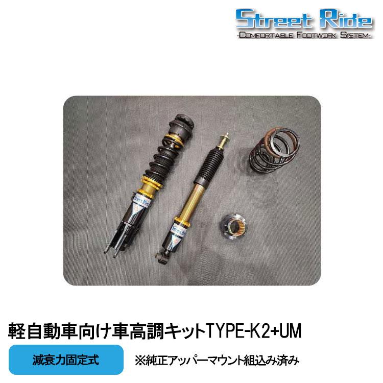 RACING GEAR 辰巳屋興業/車高調/ストリートライド/TYPE-K2+UM/減衰力固定式/N BOX custom(SR-H503-UM-1) : グリーンテックYahoo ...