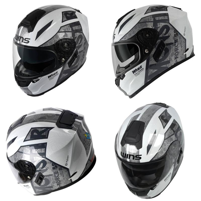 G-FORCE（ウインズジャパン） 【メーカー欠品中 次回入荷未定】wins ウインズ フルフェイスヘルメット G-FORCE SS MONSTER type C 09.グロッシーホワイト ...