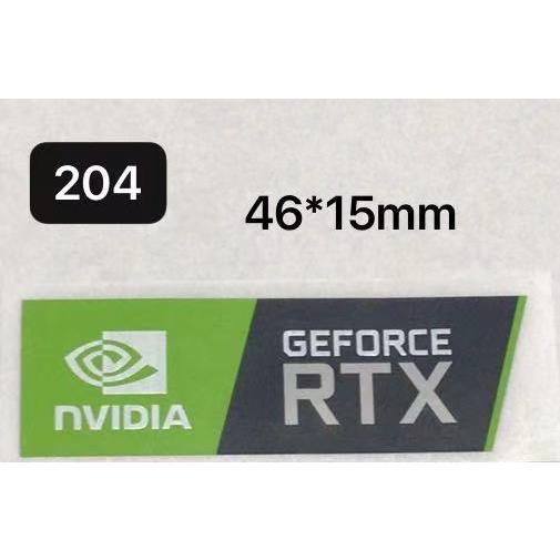 204# 【NVIDIA GEFORCE RTX】エンブレムシール 46*15mm 条件付き送料無料 : 桜の国 - 通販 - Yahoo ...