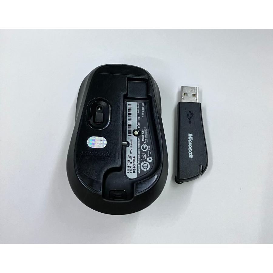 YS0391★中古品★マイクロソフト ワイヤレスマウス Microsoft Wireless Mobile Mouse 3000 MSK ...