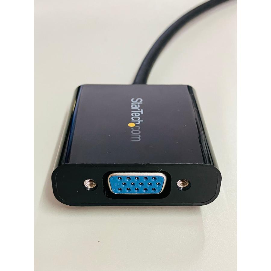 YXS130★中古品★StarTech.com HD to VGA 変換アダプターコンバーター HD2VGAE2 HDMIケーブル PC ...
