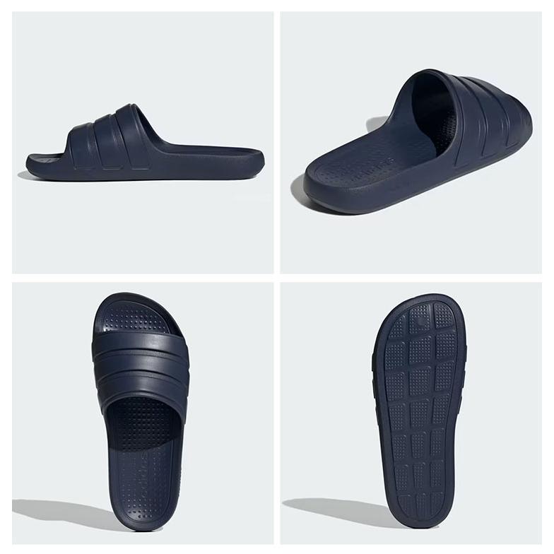 adidas アディダス シャワーサンダル スライドサンダル ADILETTE FLOW リカバリーサンダル WHITE IG6858 ...