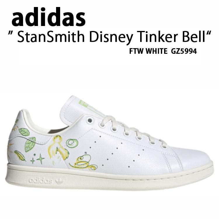 adidas アディダス スニーカー Disney Tinker Bell STANSMITH ディズニー ティンカーベル コラボ スタンス ...