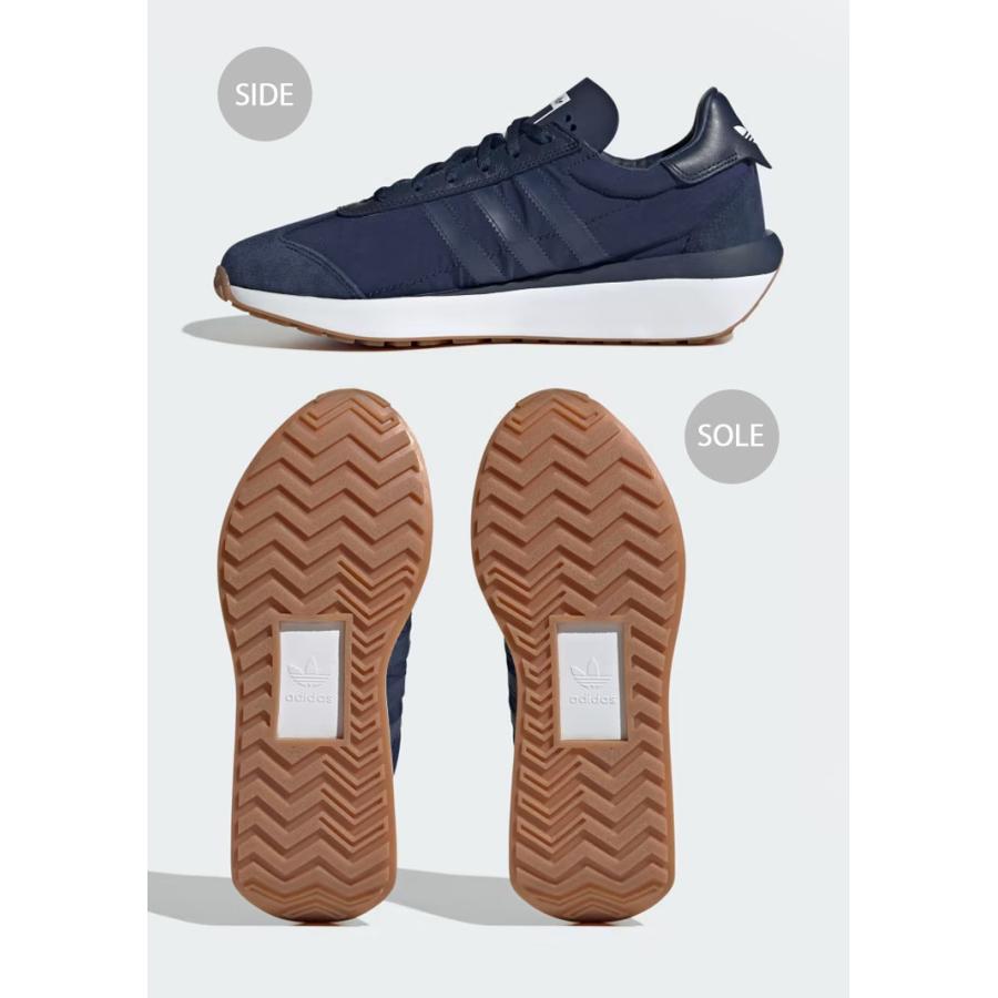 adidas Originals アディダス オリジナルス スニーカー COUNTRY XLG ID0364 DARK BLUE SILVER ...