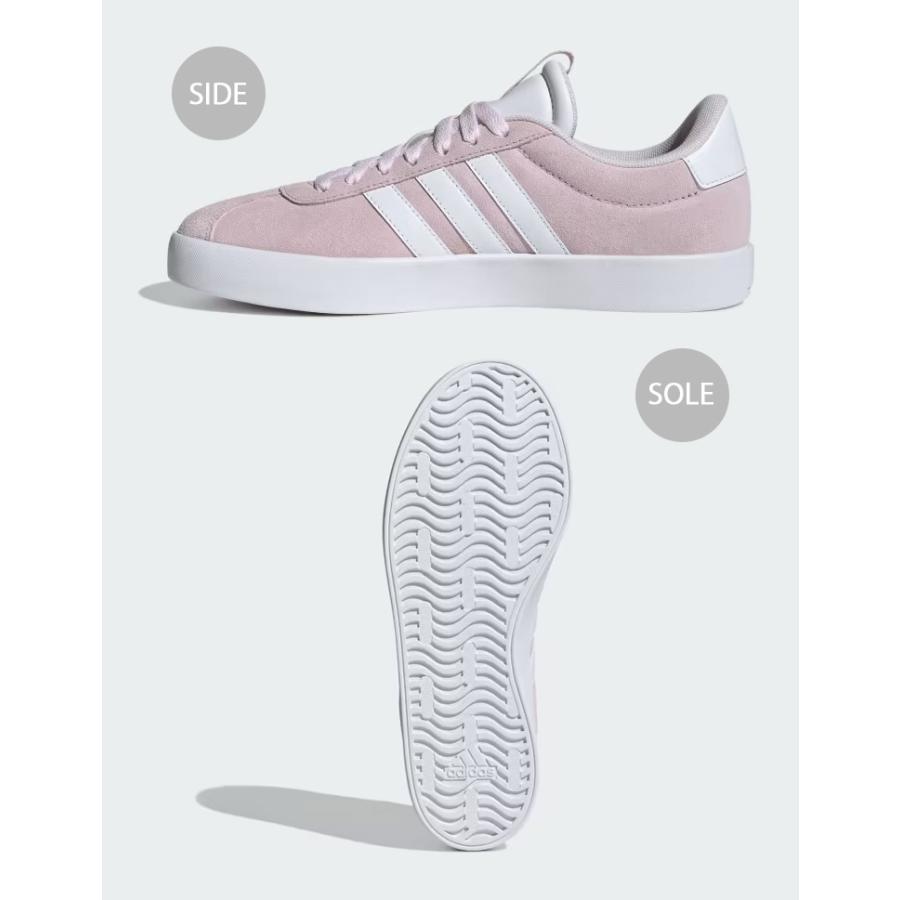 adidas アディダス スニーカー VL COURT 3.0 ID6281 VLコート3.0 ALMOST PINK CLOUD WHITE ...