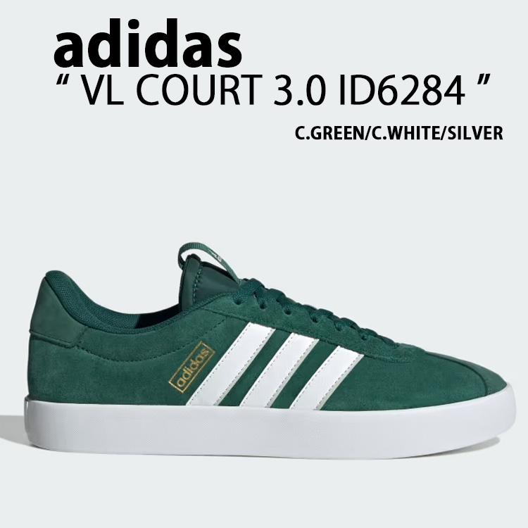 adidas アディダス スニーカー VL COURT 3.0 ID6284 VLコート3.0 COLLEGIATE GREEN CLOUD ...