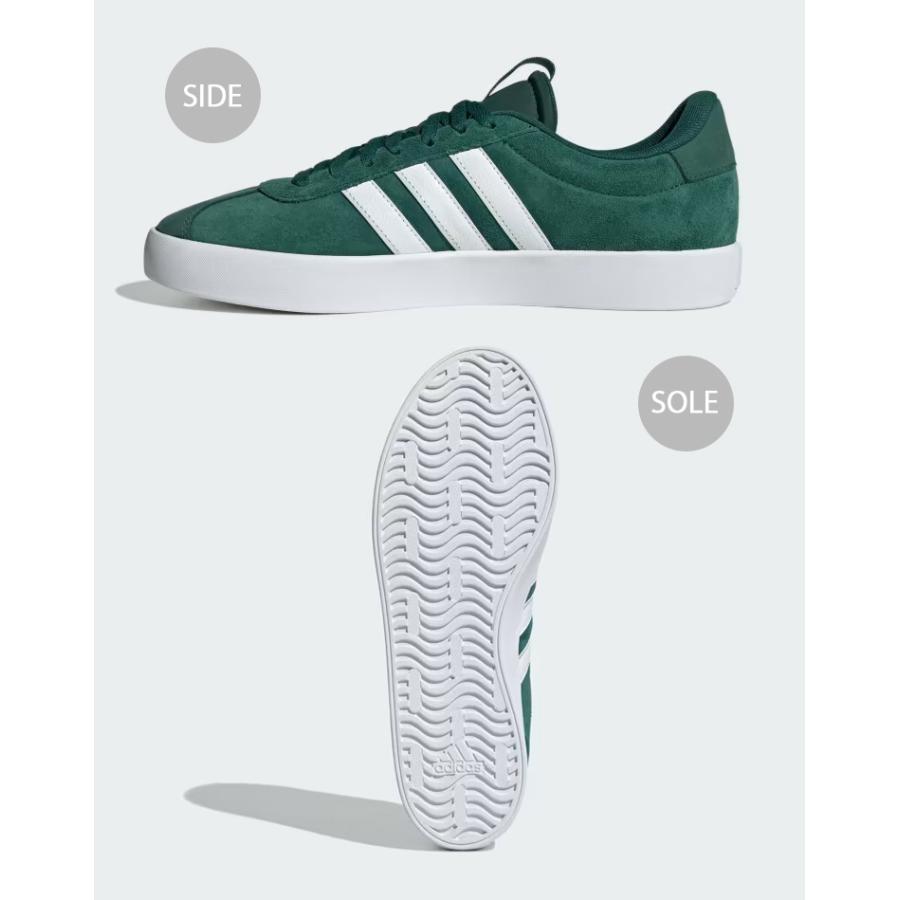 adidas アディダス スニーカー VL COURT 3.0 ID6284 VLコート3.0 COLLEGIATE GREEN CLOUD ...