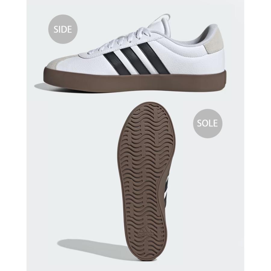 adidas アディダス スニーカー VL COURT 3.0 ID6285 VLコート3.0 CLOUD WHITE CORE BLACK ...