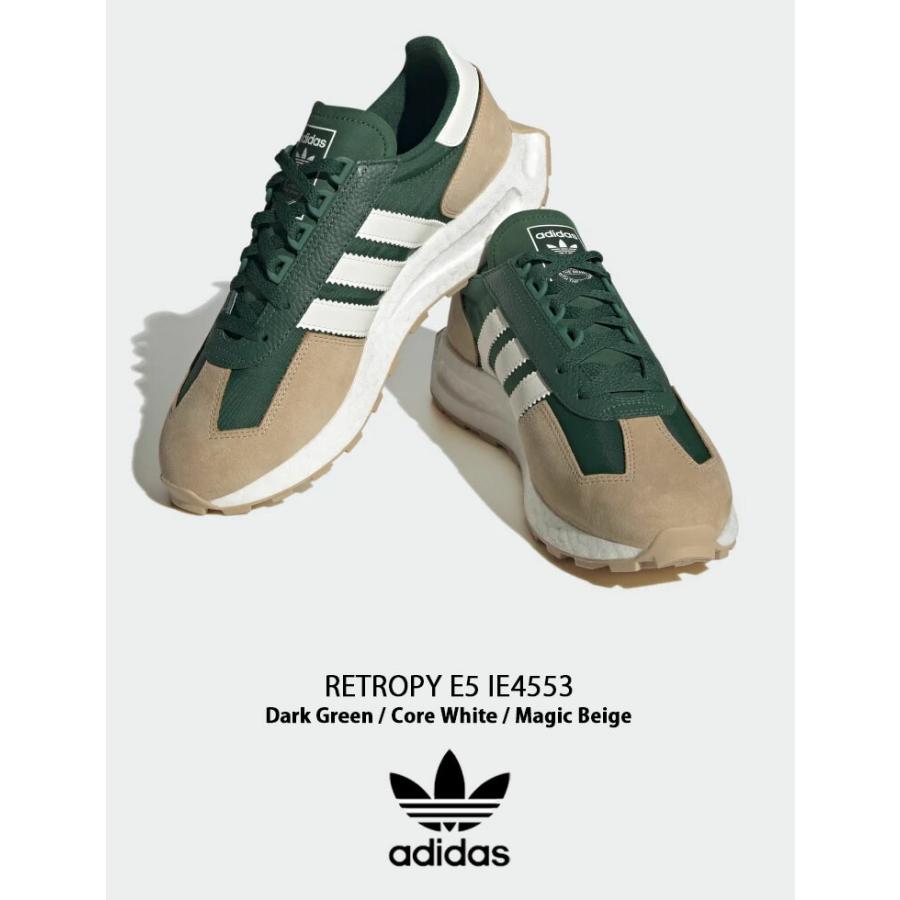 adidas アディダス スニーカー RETROPY E5 IE4553 MAX40 レトロピー E5 GREEN White Beige グリーン ホワイト ベージュ メンズ レディース ...