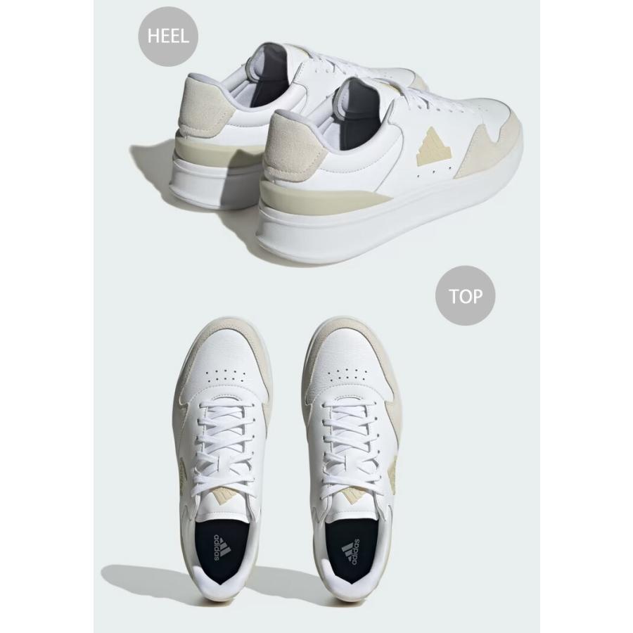 adidas アディダス スニーカー KANTANA CLOUD WHITE ALUMINIUM ORBIT GREY IF5384 シューズ ...