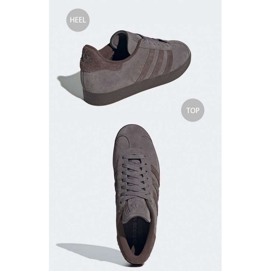 adidas originals アディダス スニーカー GAZELLE IG2097 CHARCOAL/BROWN/DARK BROWN ...