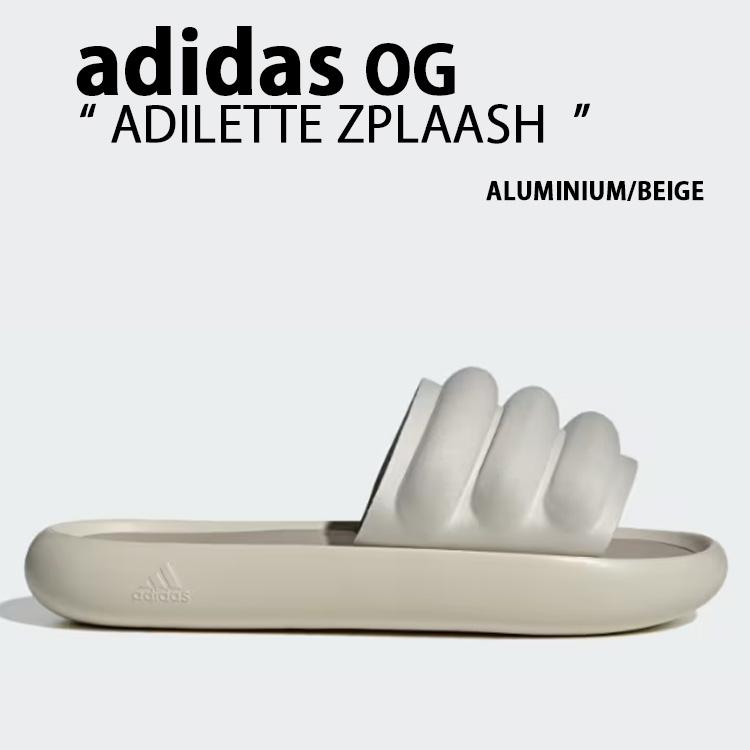 adidas アディダス サンダル ADILETTE ZPLAASH アディレッタ スプラッシュ IG6875 ALUMINIUM ...