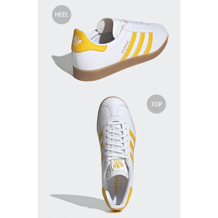 adidas（アディダス） adidas originals スニーカー GAZELLE IH0379 ガゼル WHITE GOLD GUM ...