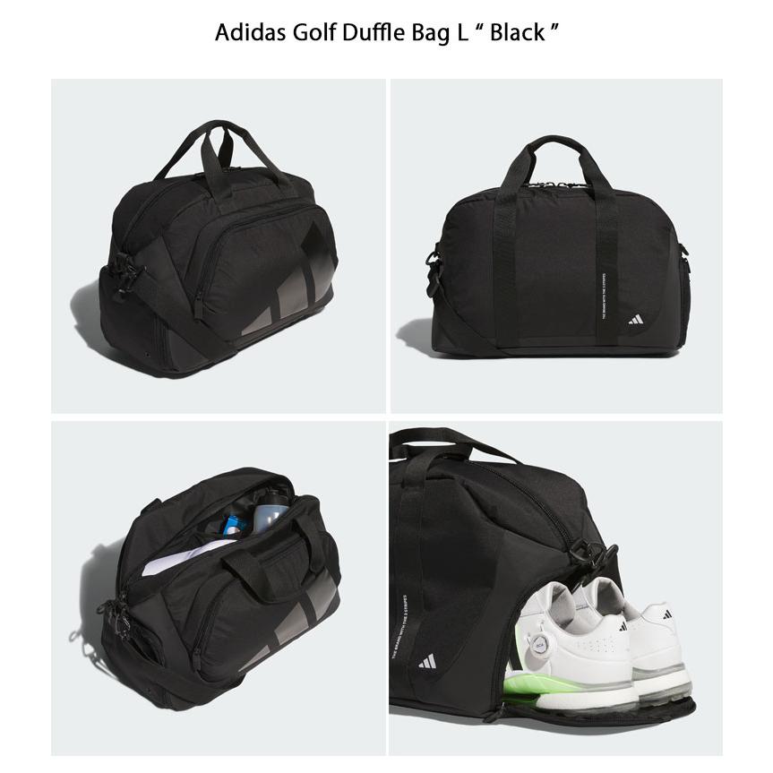 adidas（アディダス） ゴルフバッグ DUFFLE BAG L BLACK WHITE IN2682