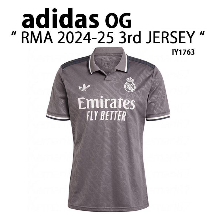 adidas originals アディダス 半袖 ジャージ Tシャツ RMA 2024-2025 3rd JERSEY IY1763 ...