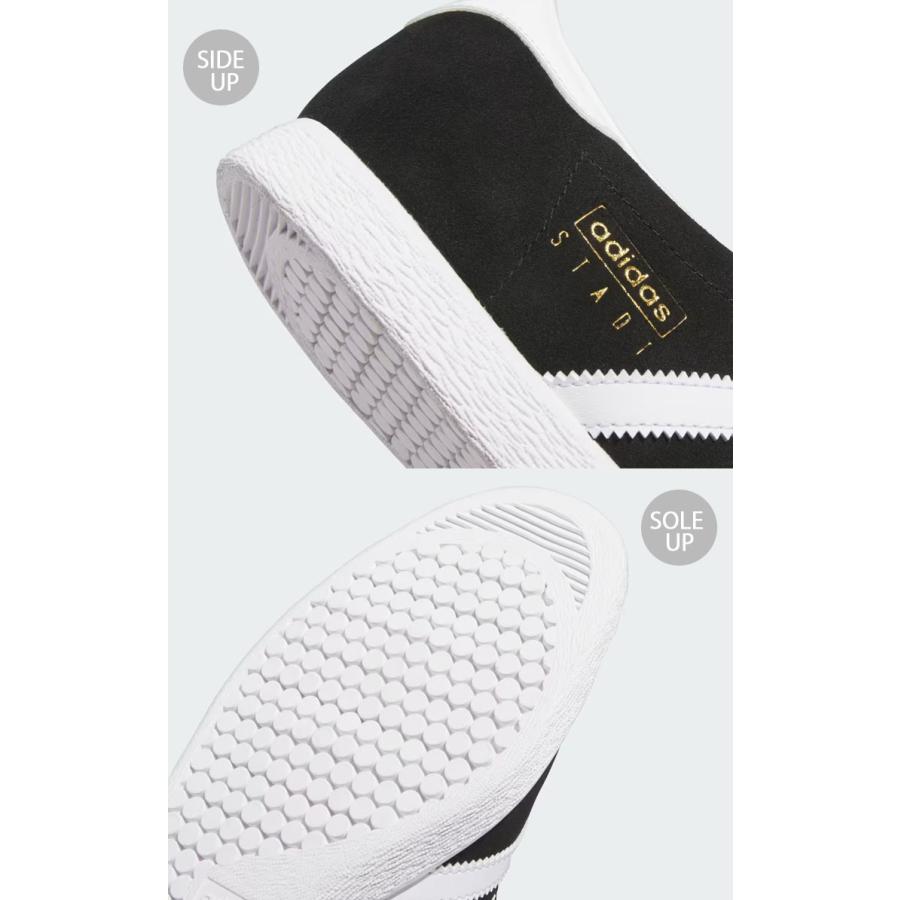 adidas Originals アディダス オリジナルス スニーカー STADT シュタット JI1882 CORE BLACK WHITE ...