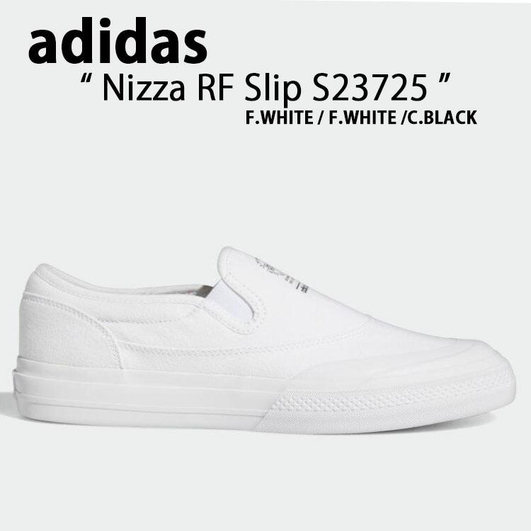 adidas アディダス スリッポン スニーカー NIZZA RF SLIP ニッツァ スリップ S23725 FOOTWEAR WHITE ...
