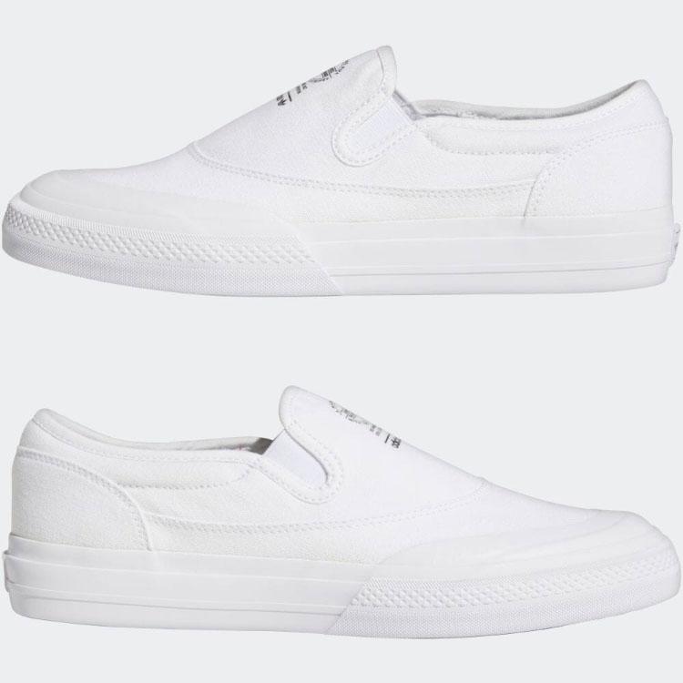 adidas アディダス スリッポン スニーカー NIZZA RF SLIP ニッツァ スリップ S23725 FOOTWEAR WHITE ...