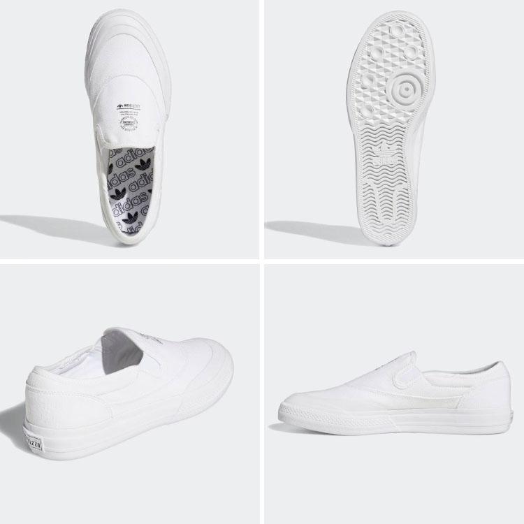 adidas アディダス スリッポン スニーカー NIZZA RF SLIP ニッツァ スリップ S23725 FOOTWEAR WHITE ...
