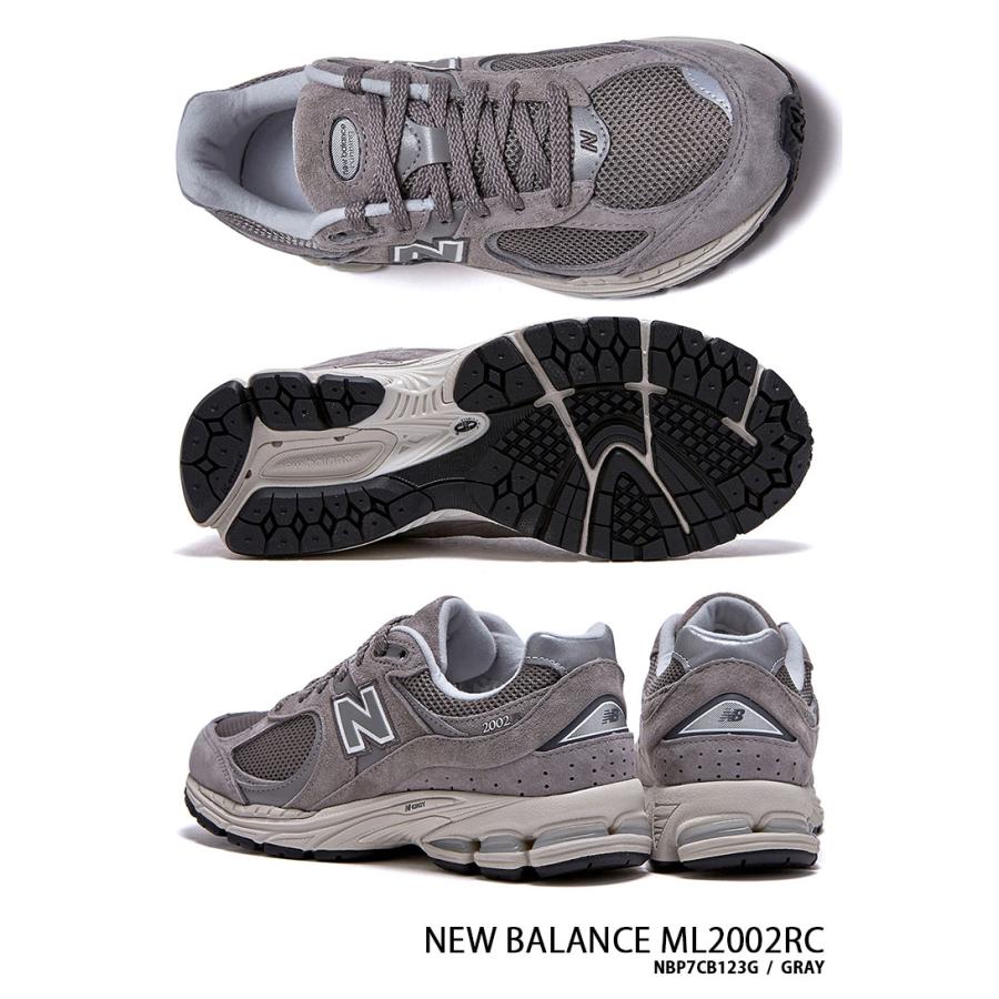 New Balance ニューバランス スニーカー ML2002RC GRAY レザー 本革 M2002 グレー クラシック :nb ...
