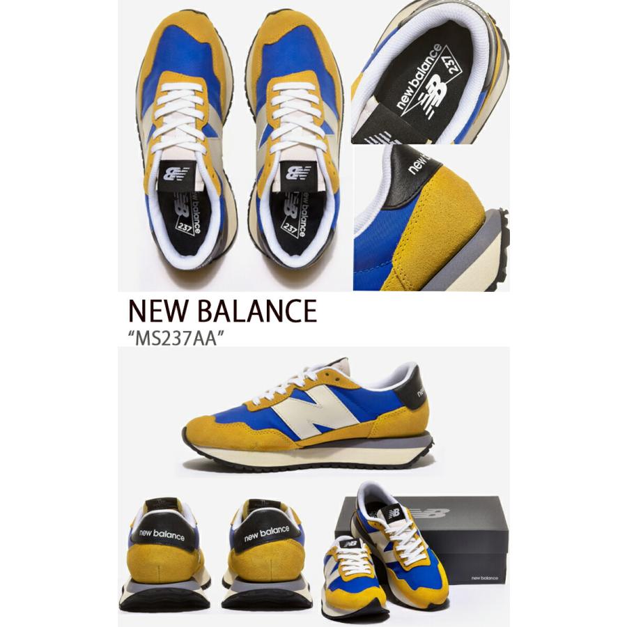 New Balance ニューバランス スニーカー 237 YELLOW BLUE イエロー ブルー MS237AA :nb-ms237aa ...