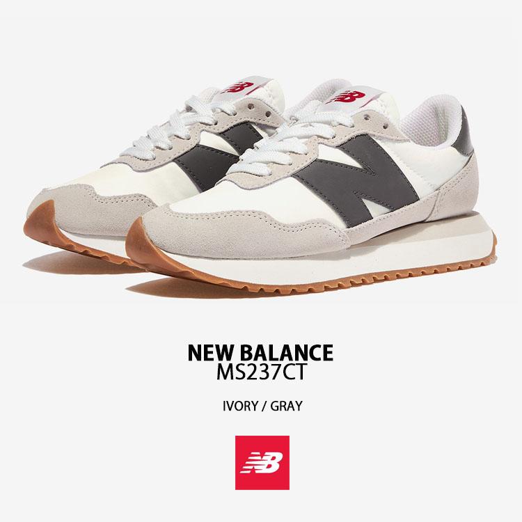New Balance ニューバランス スニーカー MS237CT IVORY GRAY シューズ アイボリー NewBalance237 ...