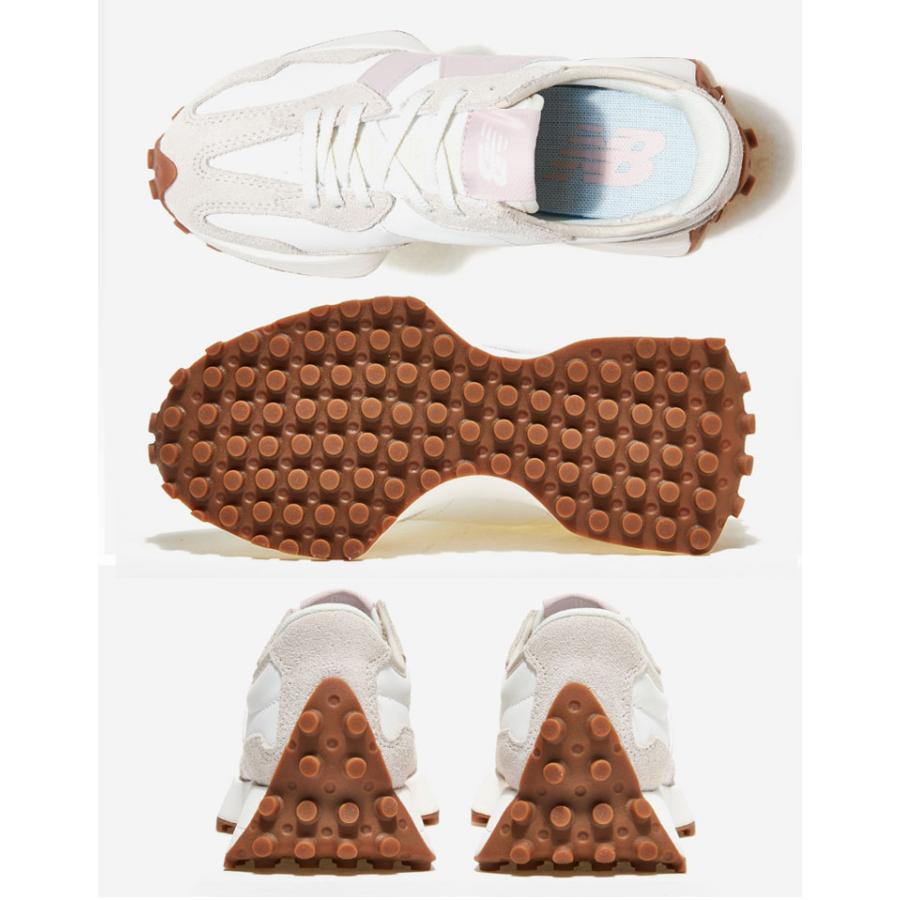 New Balance ニューバランス レディース スニーカー WS327 WS327AL WHITE BEIGE PINK シューズ ...