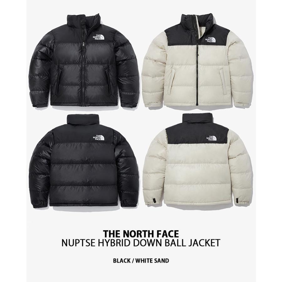 THE NORTH FACE ノースフェイス ダウンジャケット NUPTSE HYBRID DOWN BALL JACKET ダウン ジャケット ショートダウン ヌプシダウン BLACK ...
