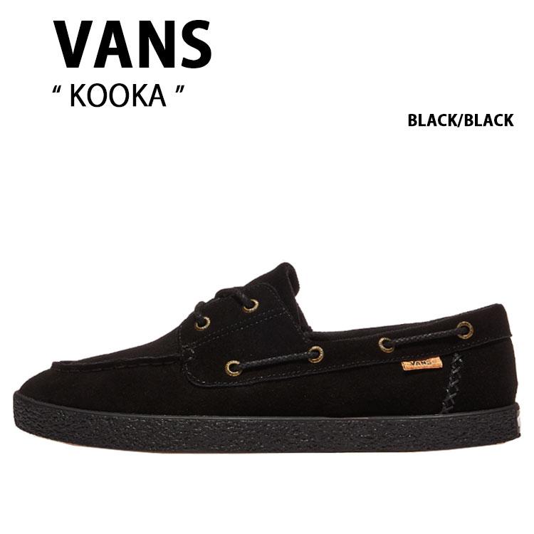 VANS（ヴァンズ） バンズ スニーカー KOOKA BLACK V3730 クーカ ブラック 男性用 : セレクトショップ a-clo - 通販 - Yahoo!ショッピング