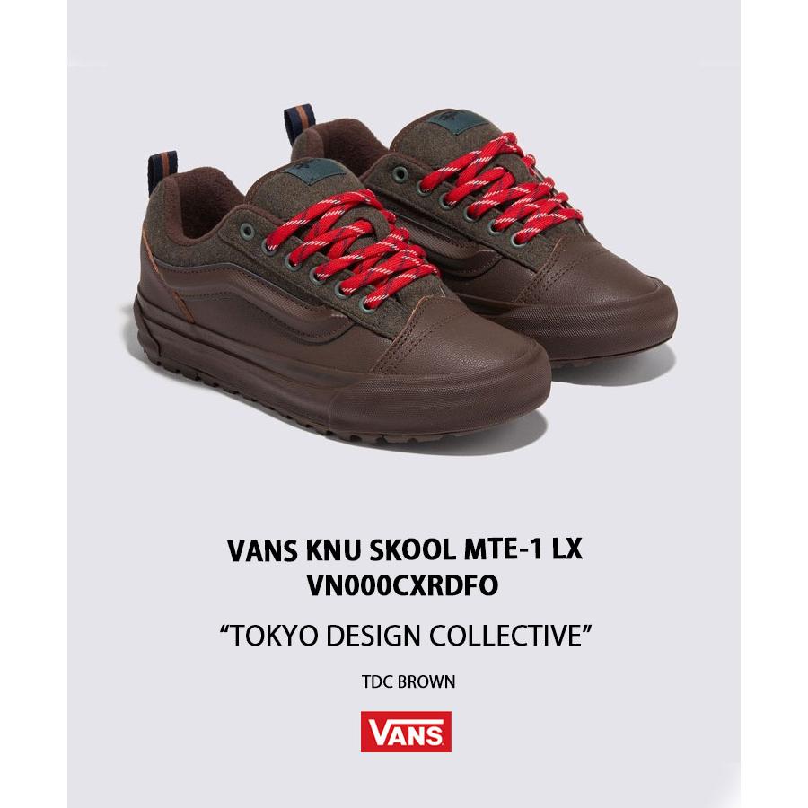 VANS バンズ スニーカー KNU SKOOL MTE-1 LX TDC BROWN TOKYO VANS バンズ スニーカー KNU SKOOL MTE-1 LX TDC BROWN TOKYO