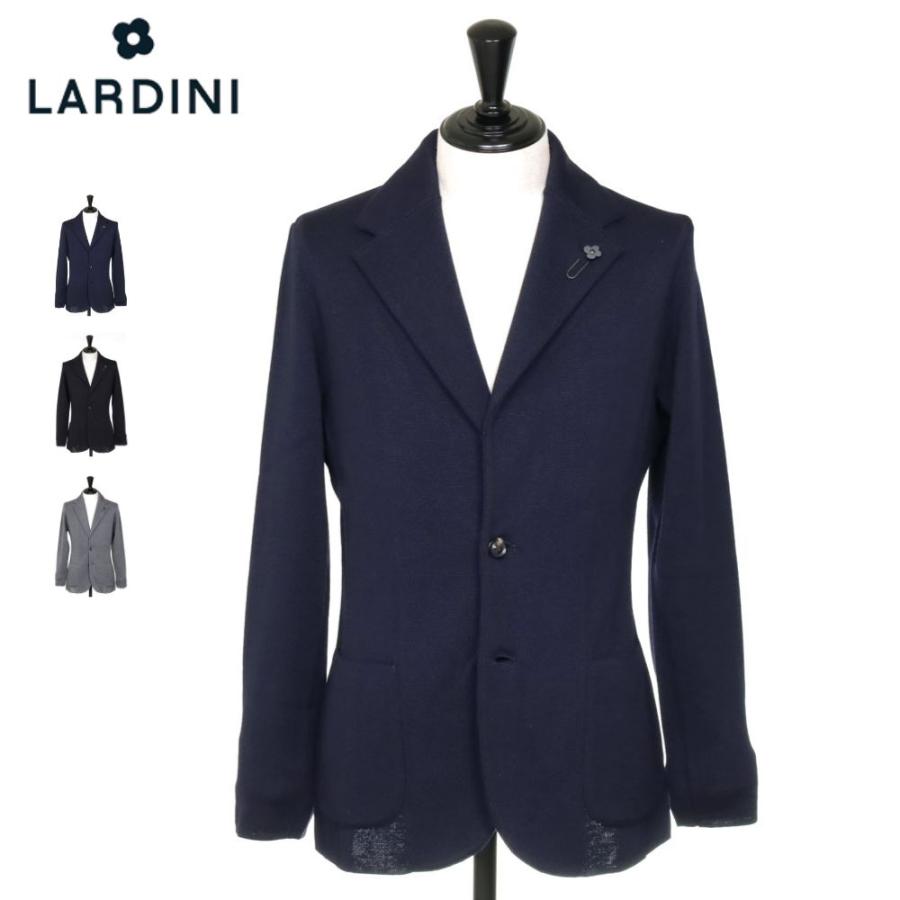 LARDINI ラルディーニ ニットジャケット ウール100% 2B メンズ LARDINI ラルディーニ ニットジャケット ウール100% 2B メンズ