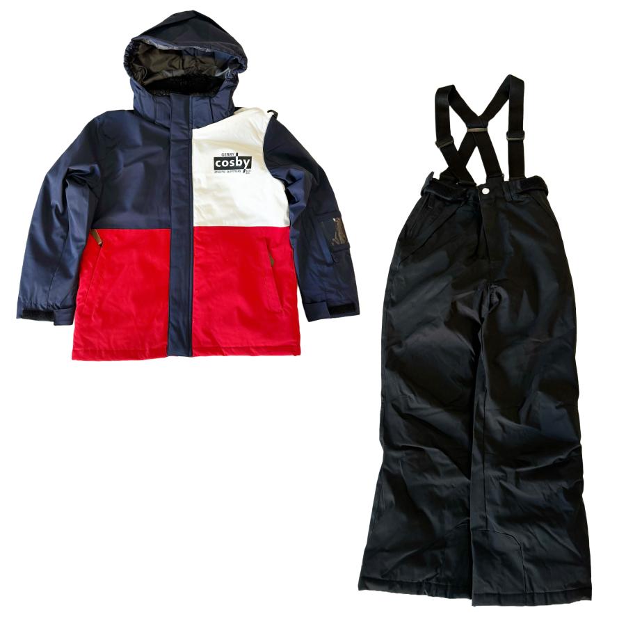 ジェリーコスビー ジュニア キッズ スキースノボ ウェア上下セット ネイビー 140 150 160サイズ CSB-3268 GERRY COSBY : スノーワールド - 通販 ...