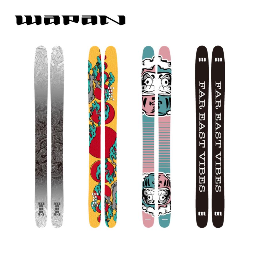 24-25モデル Wapan Skis I（イ） ワパン スキー イ フリースキー バックカントリースキー フリーラン パウダー パーク ...